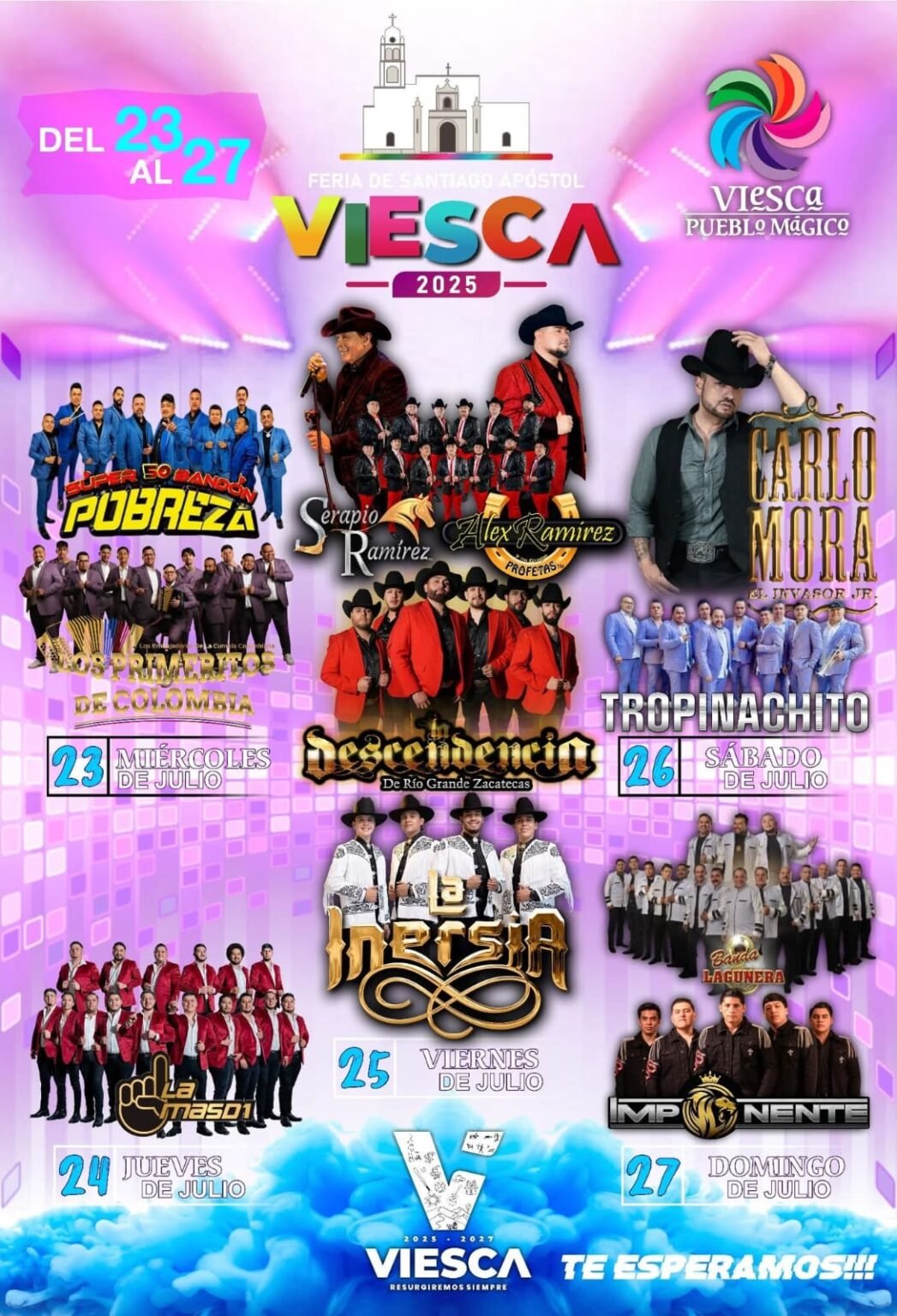 Viesca celebrará la Feria de Santiago – Reporte Laguna